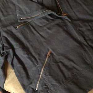 Banana Republic Factory | Jackets & Coats | Banana Republic Navy Blue ...